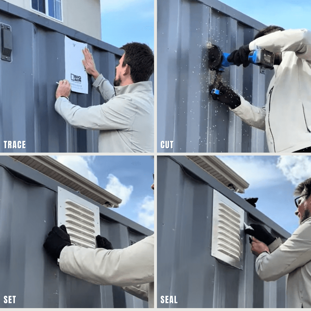 Shipping Container Vents - Solar & Passive – USA Containers
